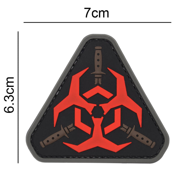 Biohazard Swords Patch Red/Black – Razor Edge Group