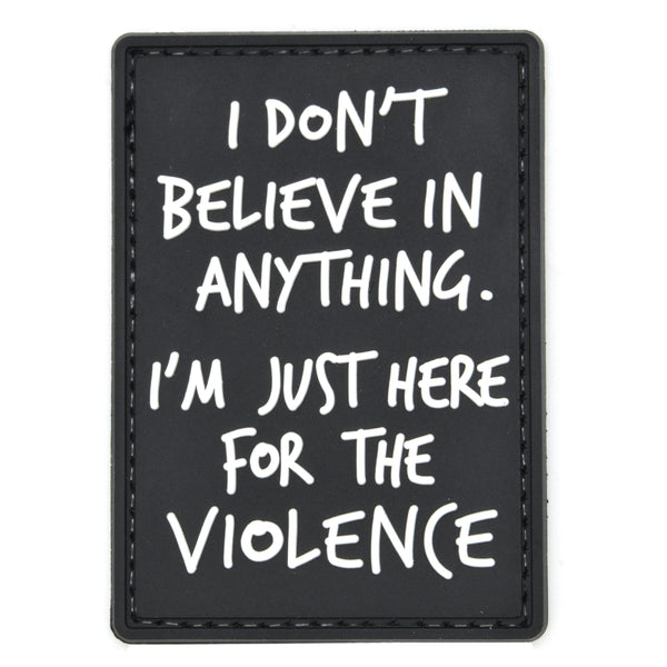 I'm Just Here for the Violence Patch Black – Razor Edge Group